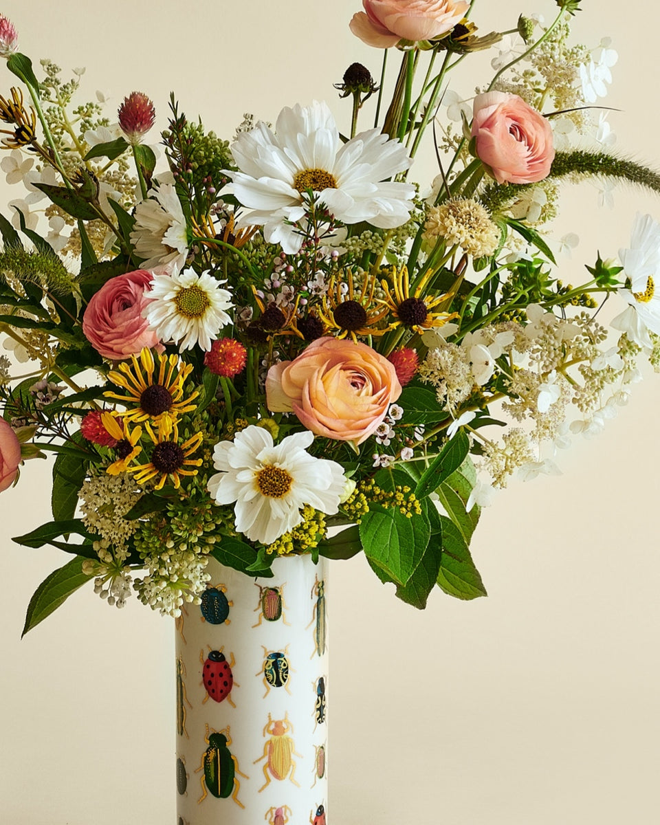Rifle Paper Co. Beetles & Bugs Porcelain Vase – Nevada Museum of Art