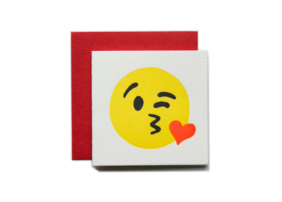 Kissy Face Tiny Card – Nevada Museum of Art